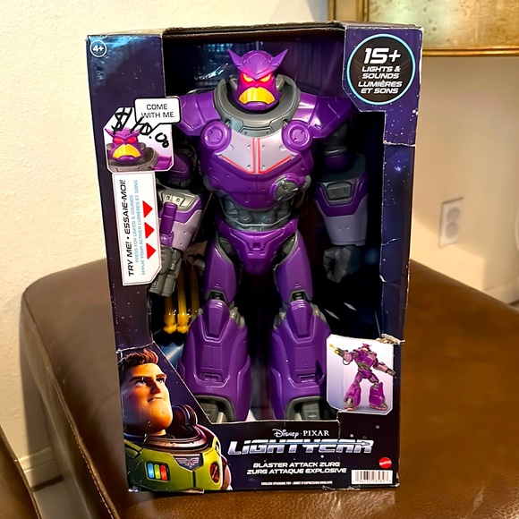 Mattel | Toys | Lightyear Blaster Attack Ziegler | Poshmark